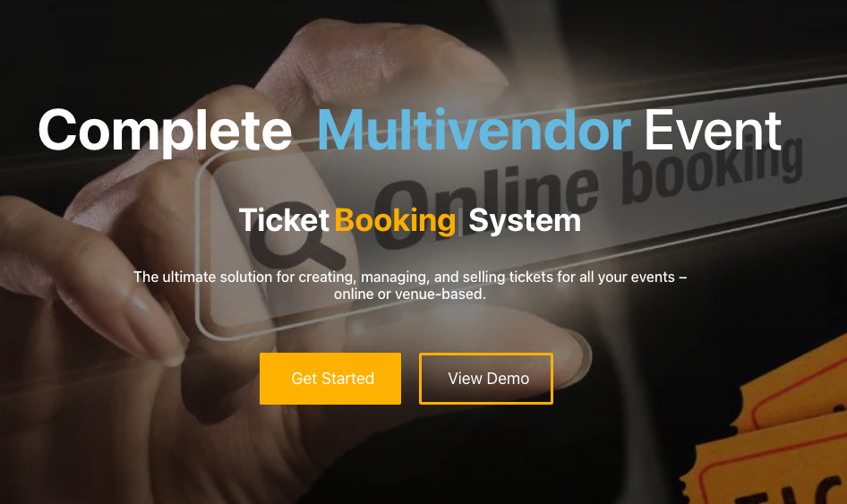 Complete Event Ticket Booking System | Multi-Event Management Platform